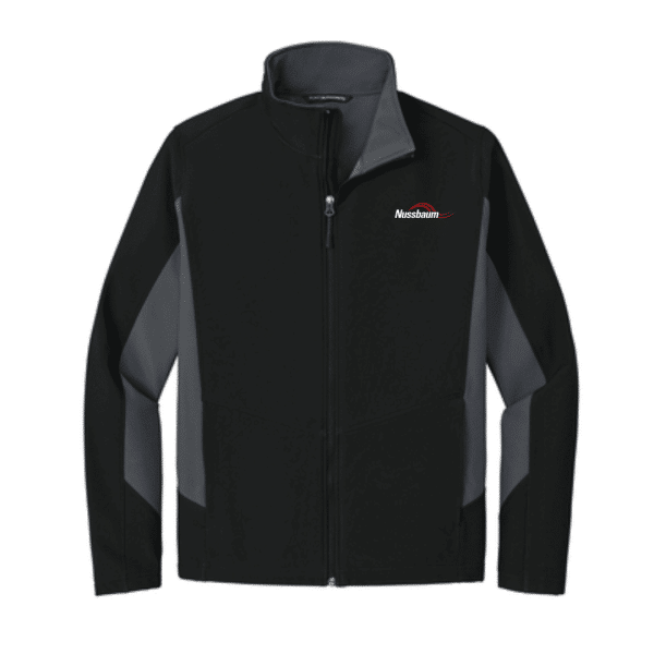 Port Authority Colorblock Soft Shell Jacket – Black – Nussbaum Company ...